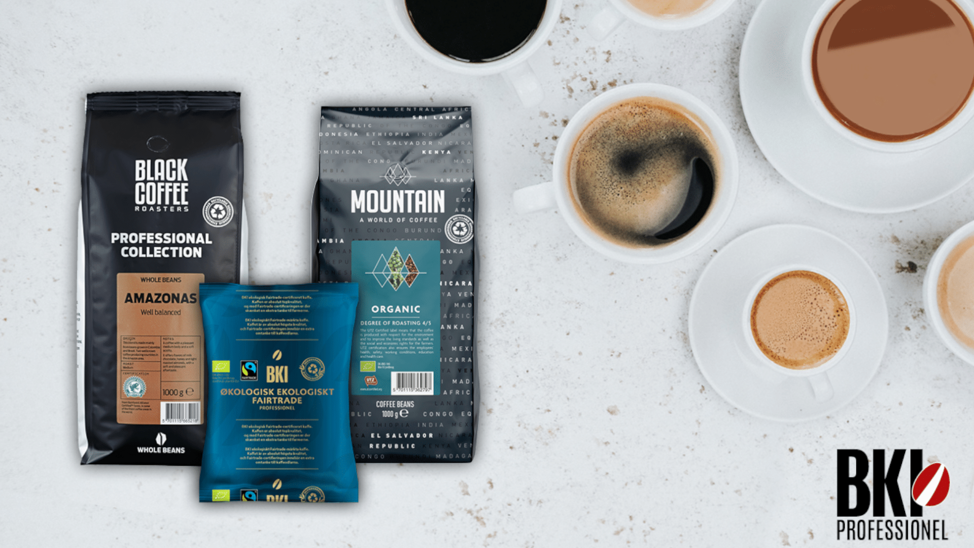 BKI’s kaffeposer er genanvendelige og mere bæredygtige - MLDK - Mærkevareleverandørene