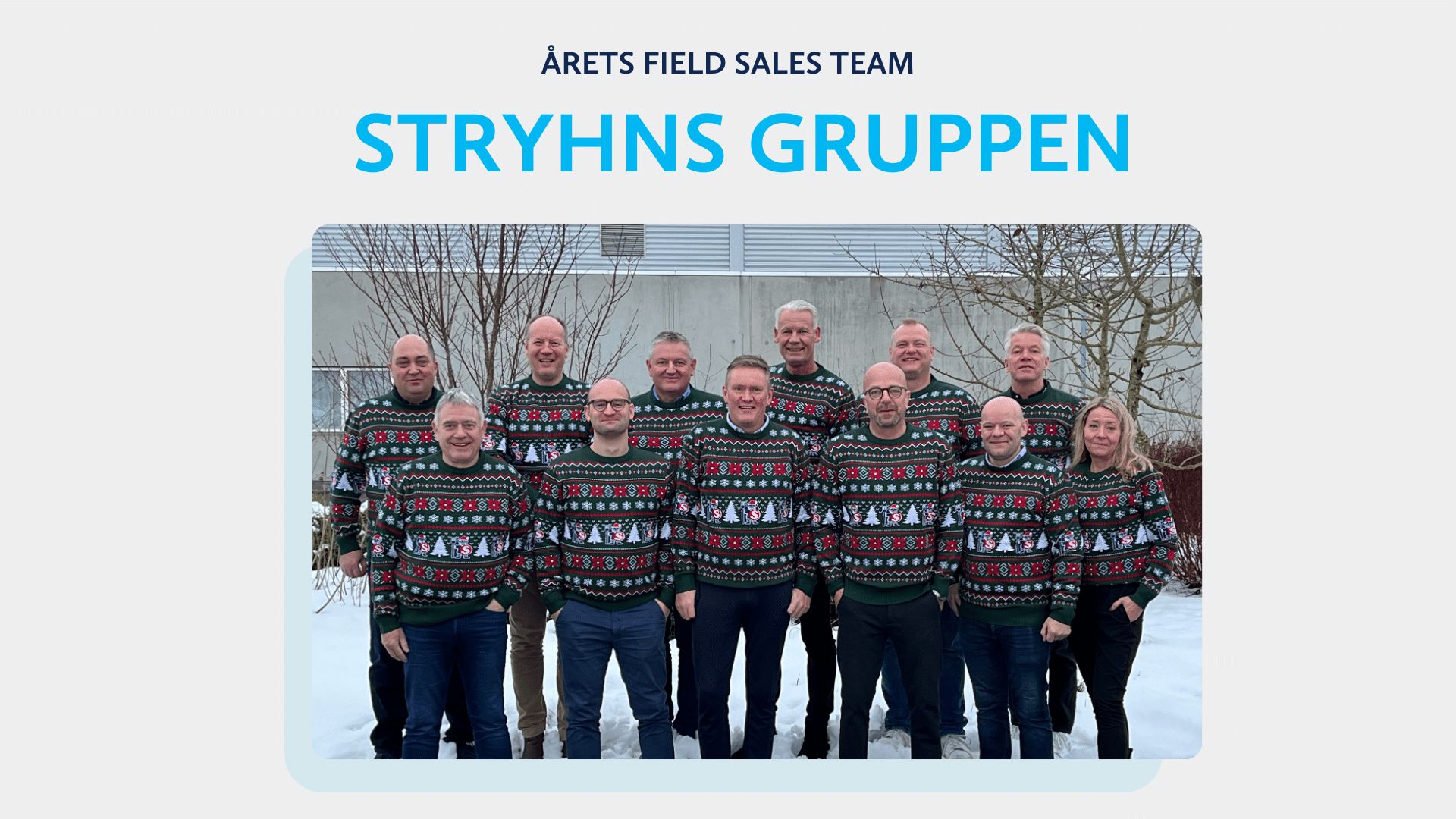 Stryhns Gruppens indstilling til Årets Field Sales Team - MLDK ...